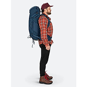 Osprey Kestrel 38L Men's Backpacking Backpack, Bonsai Green, S/M