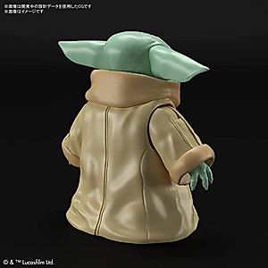 Bandai Hobby - The Mandalorian - Grogu, Bandai Spirits Star Wars Character 1/4 Plastic Model Kit