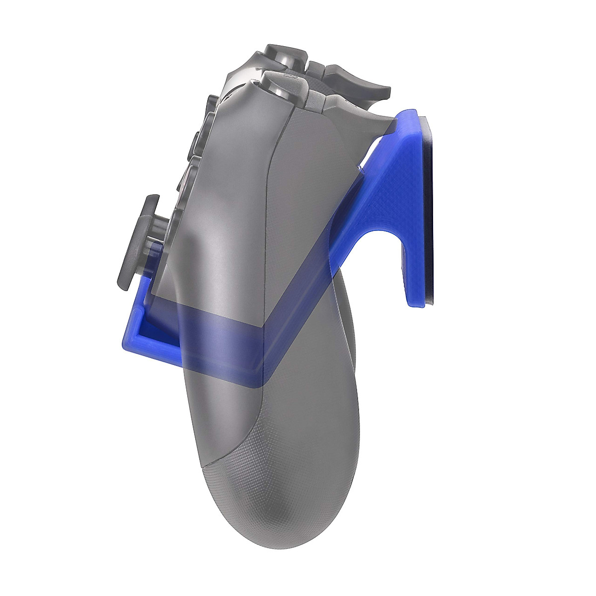 BRAINWAVZ [EOL] Game Controller Wall Mount Stand Holder (2 Pack) for Xbox ONE Switch PS4 STEAM PC Nintendo, Universal Game Controller Accessories - Red & Blue [EOL]