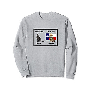 Meowdy - Texan Cat Sweatshirt