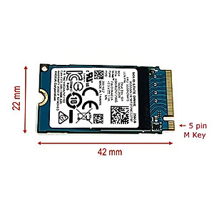 OEM Kioxia 256GB M.2 PCI-e NVME SSD Internal 5SS0V26415 Solid State Drive 42mm 2242 Form Factor M Key