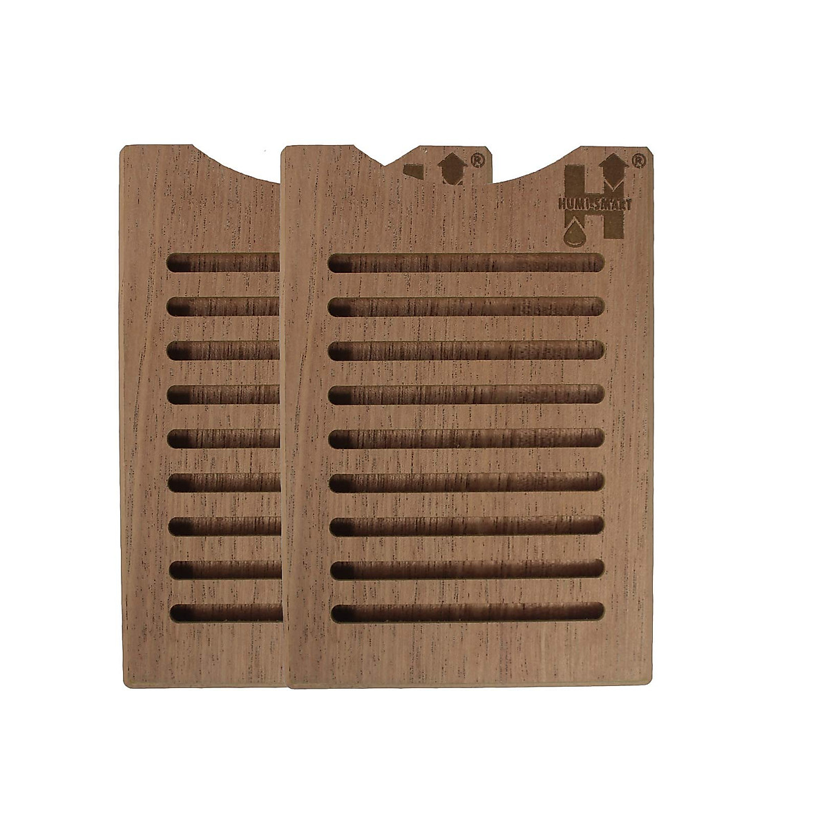 HUMI-SMART Spanish Cedar 2-Way Humidity Humidor Pack Holder - 2 Pack