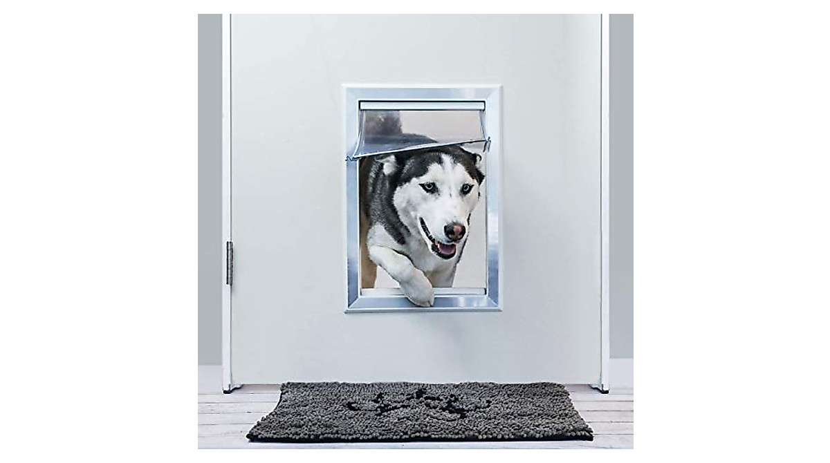 BarksBar Large Dog Door - Secure, Weather-Resistant Pet Access