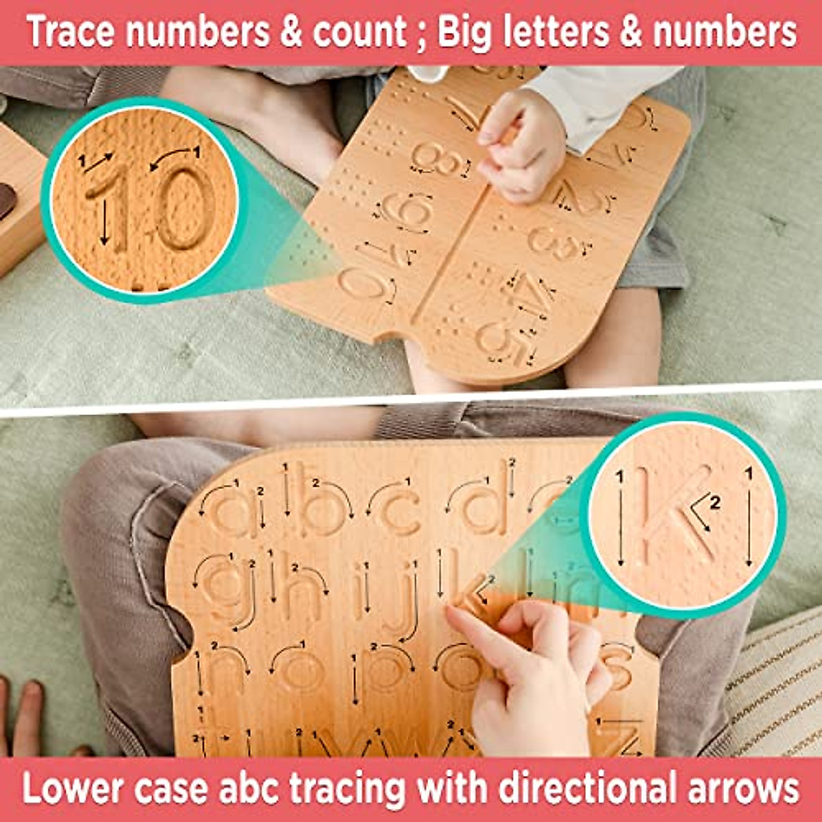 Montessori Busy Board Toys for 3+ Years Old 4 in 1 Learning Toy for 4 Years Old Toddler Montessori Toys Age 3-4 Boys Girls Tracing Screwdriver Board Set Sensory Board Toddler Montessori Toys Age