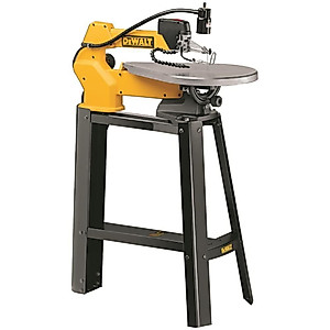 DEWALT Scroll Saw, 1.3 Amp, 20 in Steel Blade, With Variable-Speed Trigger, For Precise Cuts (DW788)