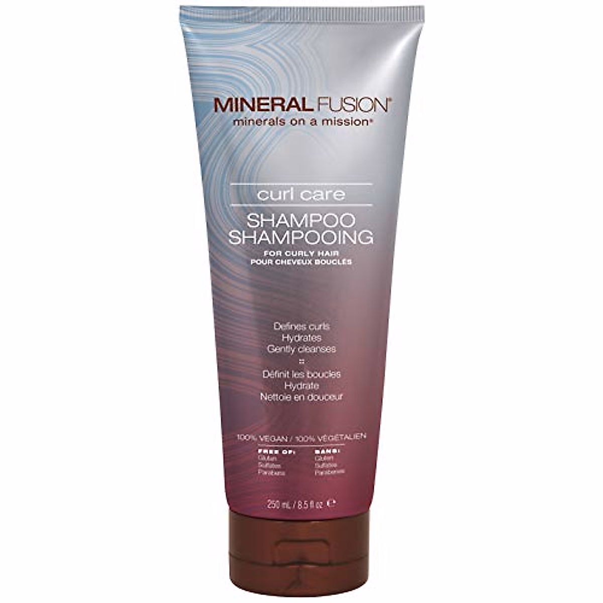 Mineral Fusion Curl Care Shampoo for Curly Hair, 8.5 Ounce