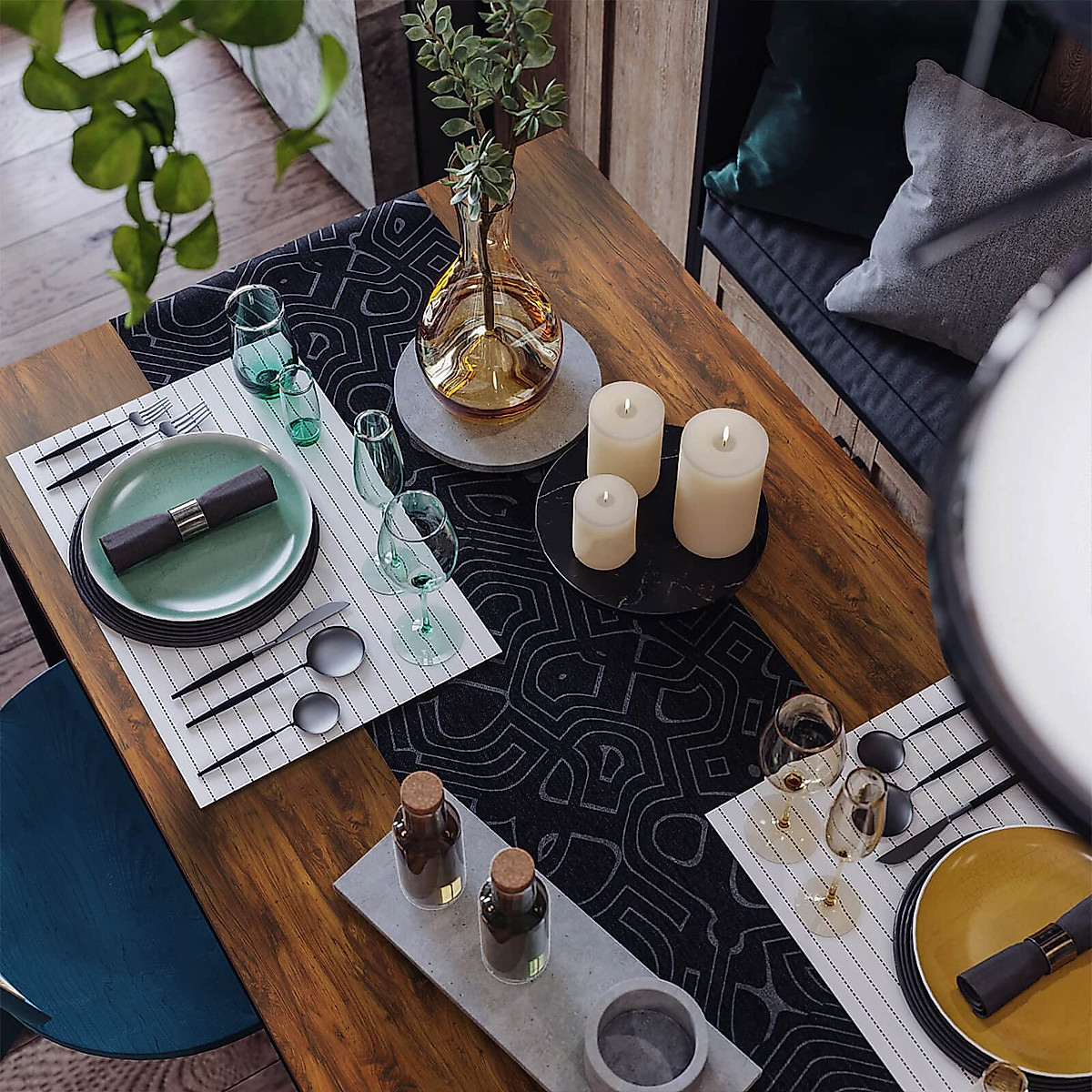 Dimoon Wallpaper 118"x15.7"Wood Contact Paper Brown Waterproof Wood Peel and Stick Wallpaper Thicken Texture Wood Wallpaper Removable Yellow Rustic Wood Grain Self-Adhesive Vintage Cabinet Table Roll