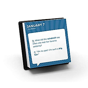 2021 Dad Jokes Boxed Calendar: 365 Days of Punbelievable Jokes (Daily Calendar, Joke Calendar for Him, Desk Gift for Her)