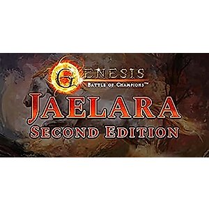 Genesis: Battle of Champions Jaelara Second Edition Display Box (Second Printing) – 24 Booster Packs - Card Games for Adults Kids Family – 15 Cards per Pack - 24 Packs per Booster Box