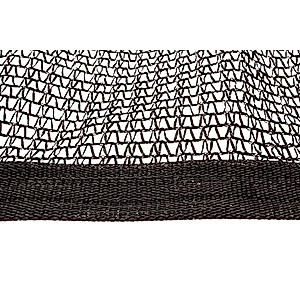 Be Cool Solutions 40% Black Outdoor Sun Shade Canopy: UV Protection Shade Cloth| Lightweight, Easy Setup Mesh Canopy Cover with Grommets| Sturdy, Durable Shade Fabric for Garden, Patio & Porch 12'x20'