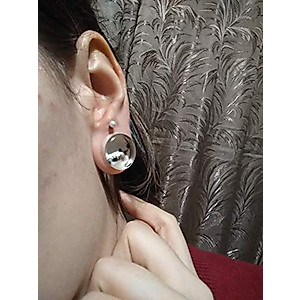 IPINK-3 Pcs 16G (1.2mm) Pearl Tragus Earring Piercing Stud Set Surgical Steel Cartilage Barbell