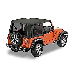 Bestop 7914135 Black Diamond Sailcloth Replace-A-Top for 2003-2006 Wrangler (Except Unlimited)