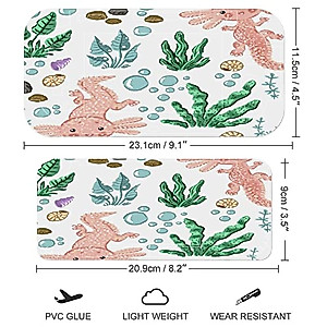 Axolotls Shells Pebbles and Bubbles Compatible with Switch/Switch Lite Console Joy-Con Dock Sticker Skin Full Set Cute Stickers Cover for Switch Lite