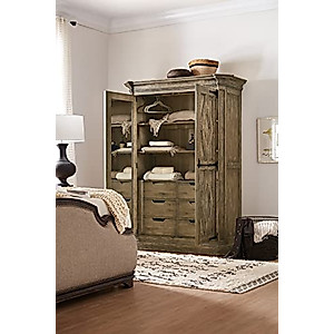 Hooker Furniture La Grange Barn Wood Wardrobe
