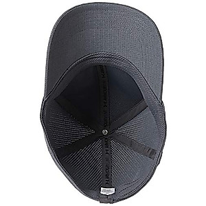 Under Armour Men's Iso-Chill Armourvent Fitted Cap , Pitch Gray (012)/Black , Large/X-Large