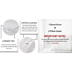 Black Marble Duvet Cover Queen Reversible White Marble Bedding Set 3 Pcs Black and White Marble Texture Printed Comforter Cover, Ultra Soft Microfiber Bed Quilt Modern Style for Men and Women