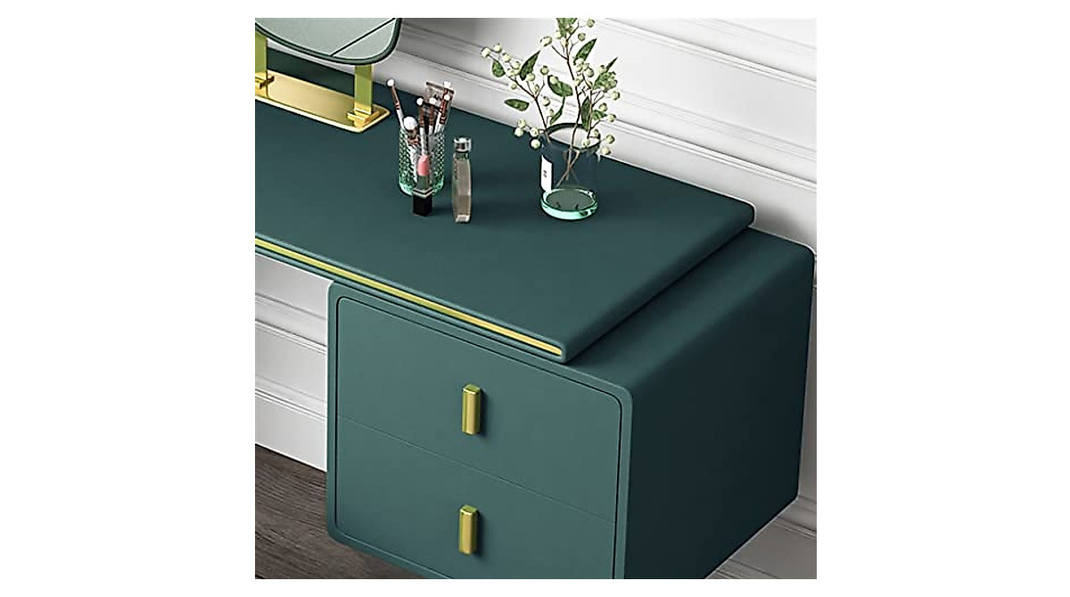 Scandinavian Solid Wood Dressing Table for Versatile Use