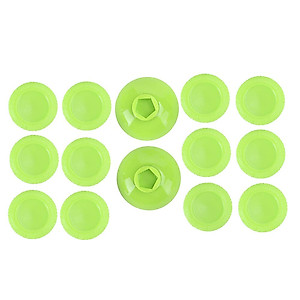 Universal Controller Rocker Cap PC+TPU Joystick Case Replaceable Joystick Cover Rocker Cap for PS4 Joystick(Green)