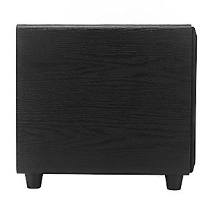 Active Speaker, 10 Inch 100‑240V Flexible High Output Sound Pressure Excellent Transient Powered Subwoofer Powerful for Active Speakers (US Plug)