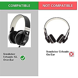 VEKEFF Replacement Ear Cushions Pad for Sennheiser Urbanite XL Over-Ear Headphones