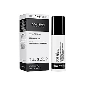 The INKEY List C-50 Blemish Night Treatment, Overnight Gel Treatment to Reduce Breakouts and Blemishes, 1.01 fl oz