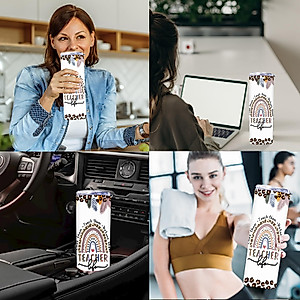 DHQH Teacher Christmas Gifts for Women, Teacher Thanksgiving Gifts,Teacher Appreciation Gifts from Friends Sister Mom, 20 Oz Travel Tumbler