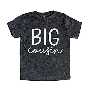 Teeny Fox Big Little Cousin Crew Shirts Biggest Littlest Tee Toddler T-Shirt Baby Bodysuit Set for Family Matching Outfit