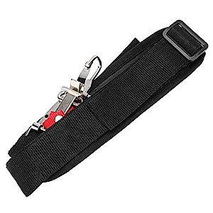 TOPINCN Strimmer Shoulder Harness Strap, Nylon Brush Cutter Trimmer Single Brush Cutter Easy Release Adjusted Shoulder Strap Garden Lawn