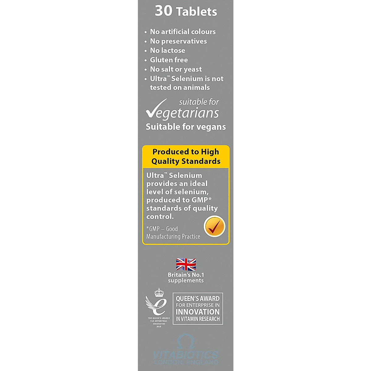 Ultra Selenium Tablets - Pack of 30