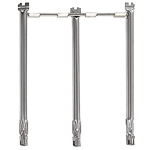 Grill Parts for Weber Spirit II 300 SER (w/Up Front Control), Model YRS 2017 &Newer, for Weber Spirit 2 Parts, for Weber 7636 67046 Flavorizer Bars, 69787 68950 67025 Burner Tube&67060 Heat Deflector