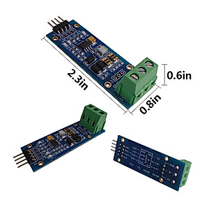 DSD TECH SH-U12 RS485 to TTL 5V Board with MAX13487 Chip for Raspberry Pi Arduino and Other MCU