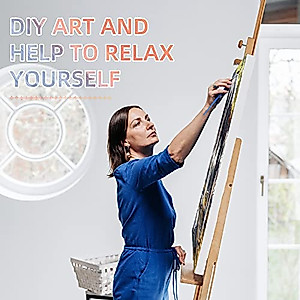 Rasugarlary Paint by Numbers for Adults Beginner, DIY Horse Paint by Numbers Kits on Canvas, Oil Painting Paintworks Acrylic Painting by Numbers Kits with for Home Decor Gift 15.7x19.6