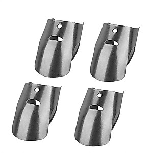 4 PCS Finger Guards for Cutting Kitchen Tool Finger Guard Stainless Steel Finger Protector Avoid Hurting When Slicing and Dicing Kitchen Safe Chop Cut Tool