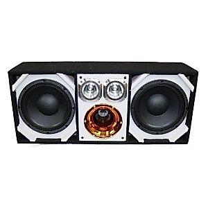 Deejay LED Chuchera Box w/Two Despacito Heavy Duty, Black