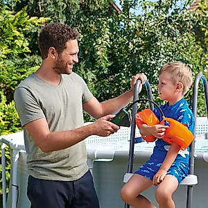 Bosch Home and Garden Electric Air Pump Mini Compressor EasyPump (3.0 Ah battery, 3.6 Volt, 150 PSI, 10.3 bar, LED, in carton packaging)