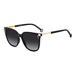 Carolina Herrera HER 0140/S Black Nude/Dark Grey Shaded 54/17/145 women Sunglasses