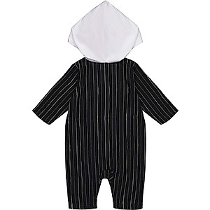 Disney Nightmare Before Christmas Jack Skellington Infant Baby Boys Zip Up Coverall 6-12 Months