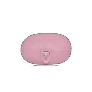 UKCOCO Compatible for Beats Powerbeats Pro Case Cover Silicone Full Protective Shockproof Case Wireless Headset Protective Case Cover with Carabiner - Pink