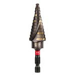 Milwaukee 48-89-9254 SHOCKWAVE High Speed Steel Impact Duty Step Bit 3 pc Set