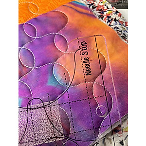 YICBOR 5pcs Wave Quilting Rulers and Templates Set