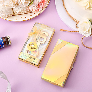 24 Pieces/Packs 16 Bottle Openers for Sweet16th Birthday Party Favors Wedding Anniversary Gidts Decorations or Souvenirs for Guests with Gift Boxes Party Giveaways for Adults (16)