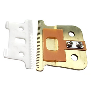 Gold Adjustable Replacement T Blade for Andis Blackouts, Andis GTX, Andis T-outliner,Andis T-outliner Cordless