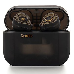 Moondrop Sparks TWS True Wireless Stereo Bluetooth 5.2 APTX Sport Dynamic in-Ear Earphone (Black)