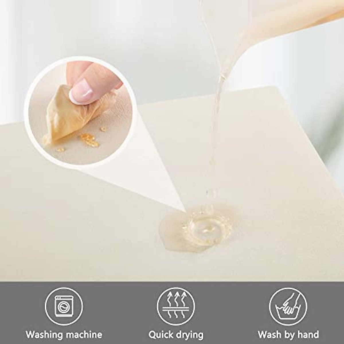 Candy Hearts Pattern Set Dish Drying Mats of Quick Dry Fabric for Kitchen,Heat Resistant Coffee Machine Mat Kitchen Accessories 17.7"x11.8"