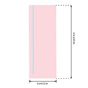 Guided Reading Highlight Strips Colored Overlays Bookmark Reading Tracking Rulers with Line for Dyslexia, ADHD and to Reduce Visual Stress (8 Pack)