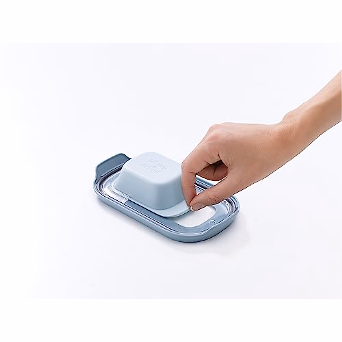 Joseph Joseph CupboardStore Airtight Easy Pour Food Storage Container Scoop, 5-Piece Set, Opal