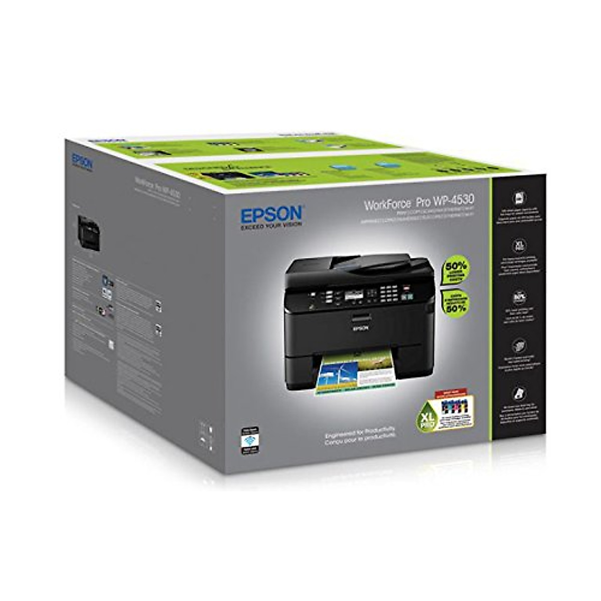 Epson WorkForce Pro WP-4020 Wireless Color Inkjet Printer (C11CB30201)