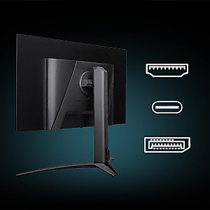 Acer Predator X27U | 27" WQHD 2560 x 1440 OLED Gaming Monitor | AMD FreeSync Premium | Up to 240Hz | Up to 0.01ms | 1000nits@HDR 3% | DCI-P3 99% | Delta E<1 | USB Type-C, DP 1.4 & 2 x HDMI 2.0