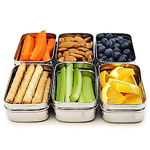 Ecolunchbox Stainless Steel Food Storage Container Snack Pod (1)