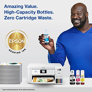 EPSON 502 EcoTank Ink Ultra-high Capacity Bottle Yellow Works with ET-2750, ET-2760, ET-2850, ET-3750, ET-3760, ET-3850, ET-4850, and other select EcoTank models